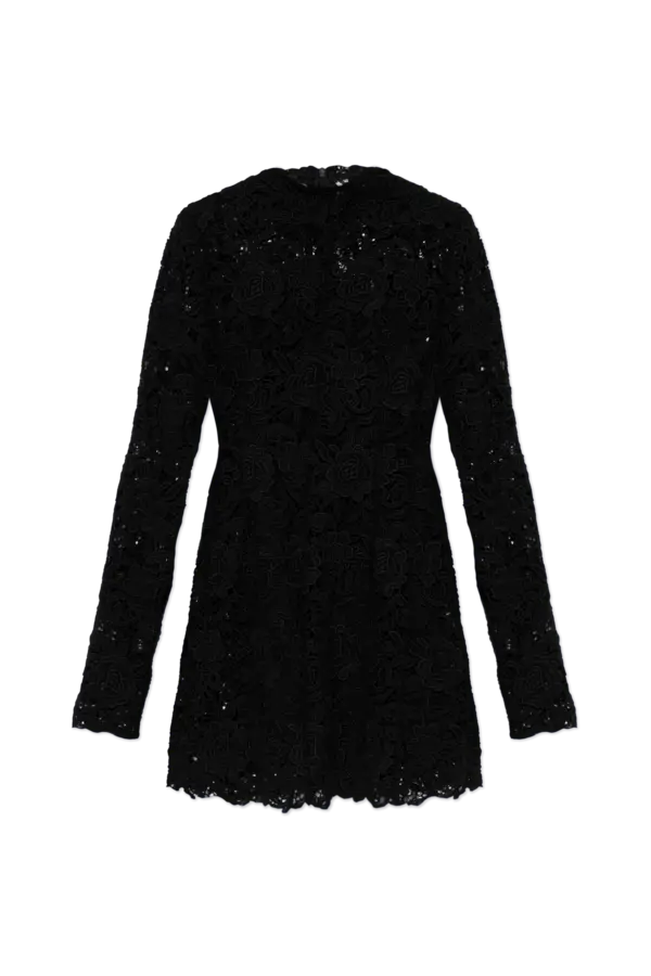 Sportmax Tefrite Lace Dress - Black