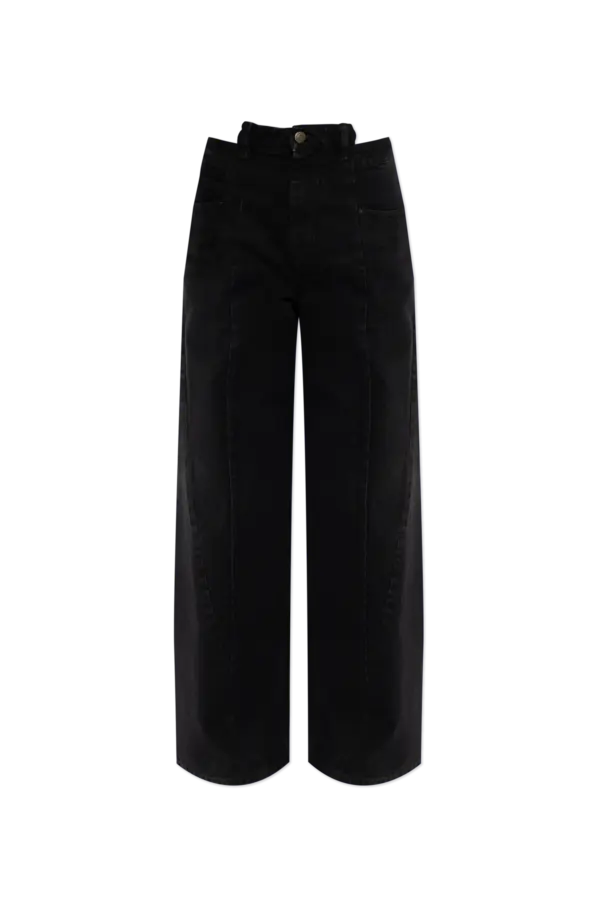 MAISON MARGIELA Straight-leg Jeans - Black