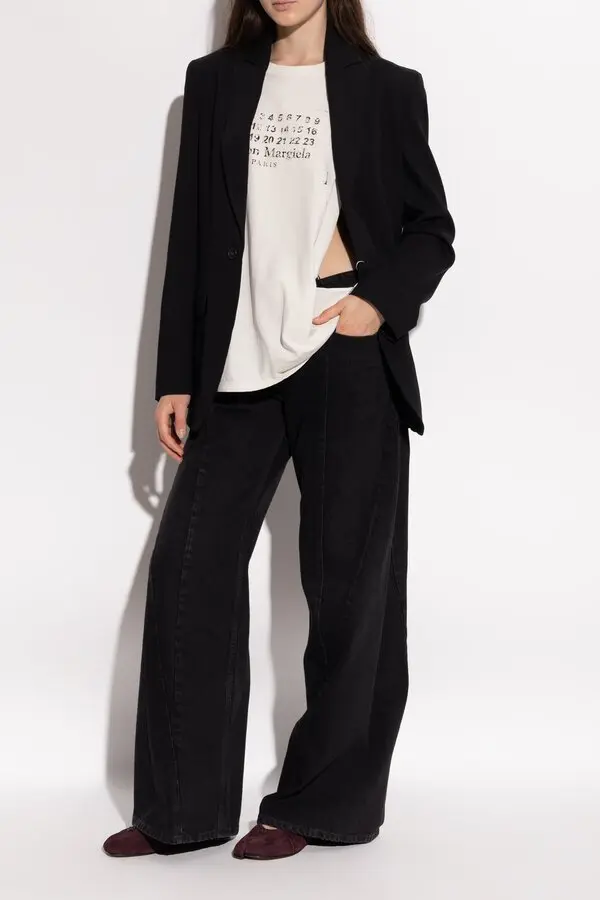 MAISON MARGIELA Straight-leg Jeans - Black