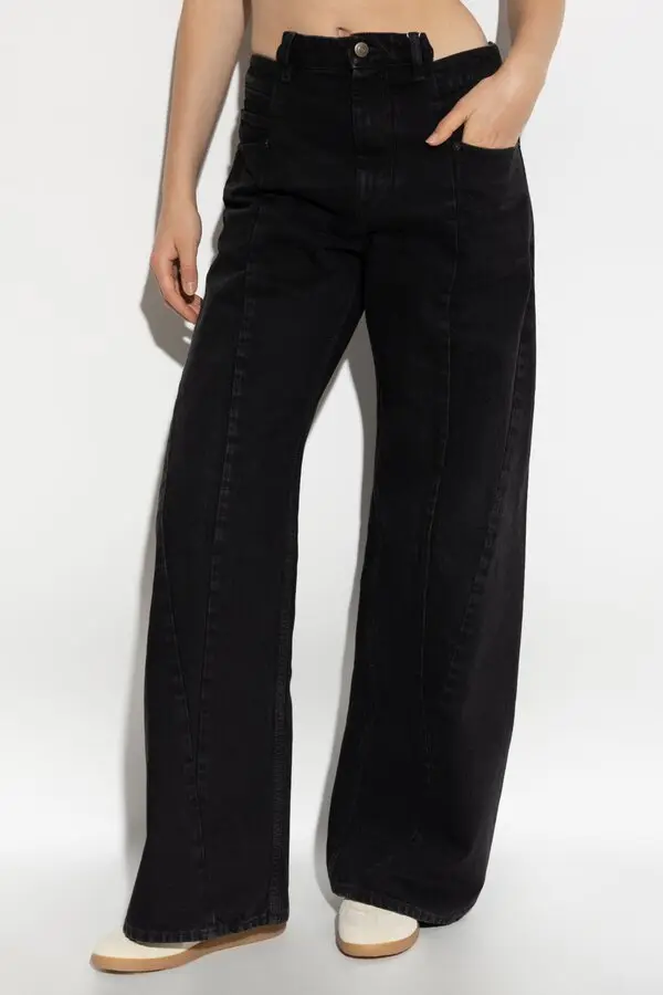 MAISON MARGIELA Straight-leg Jeans - Black