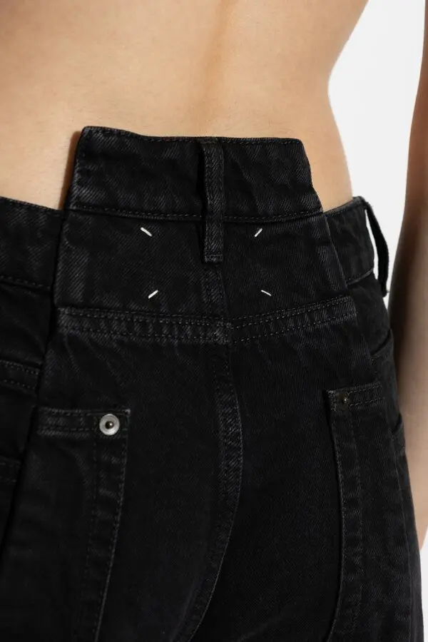 MAISON MARGIELA Straight-leg Jeans - Black