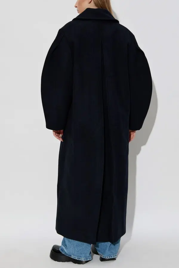 GANNI Long Wool Coat
