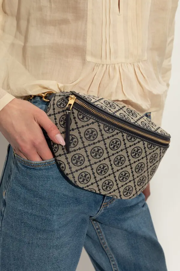 Tory Burch T Monogram Belt Bag - Beige