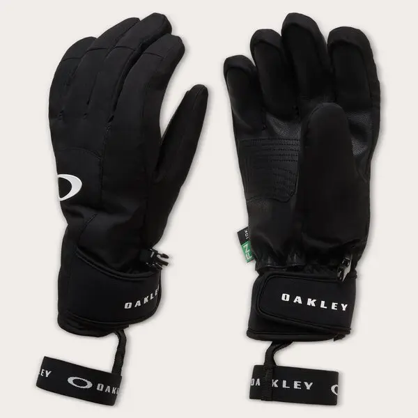 Oakley Leather Palm Insulated Gloves - Black