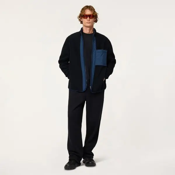 Oakley Full-zip Sherpa Jumper - Black