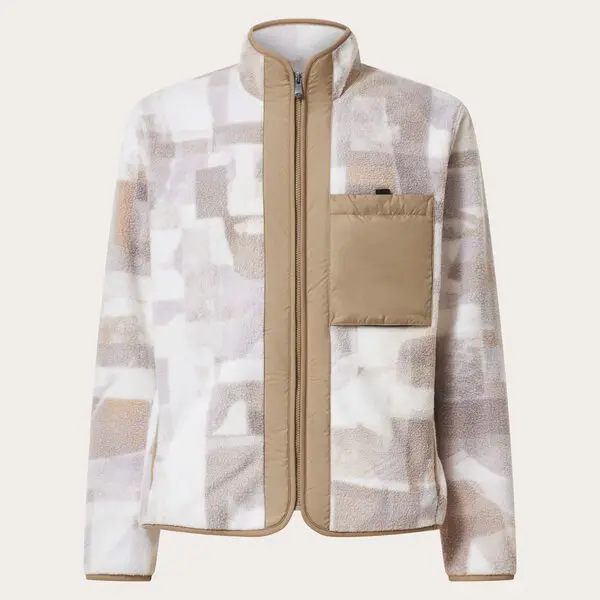 Oakley Full-zip Sherpa Jumper - Mountain Camo Desert