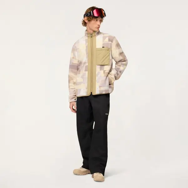 Oakley Full-zip Sherpa Jumper - Mountain Camo Desert