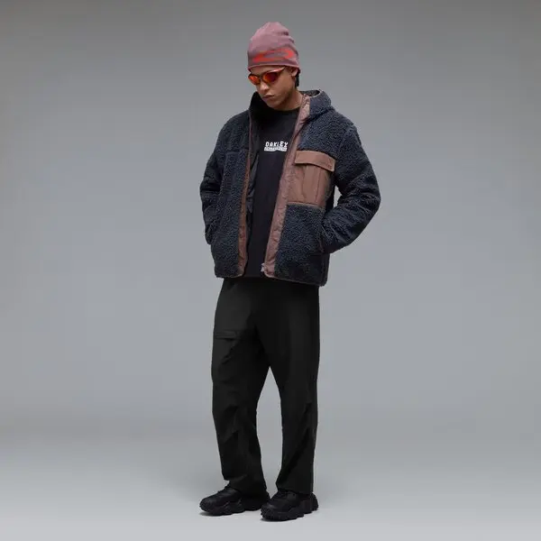 Oakley Snowdrift Full Zip Sherpa - Graphite