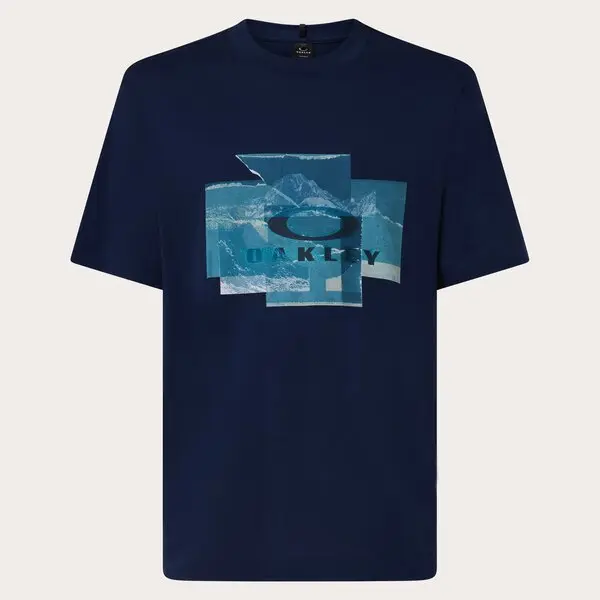 Oakley Printed Cotton T-shirt - Abyss