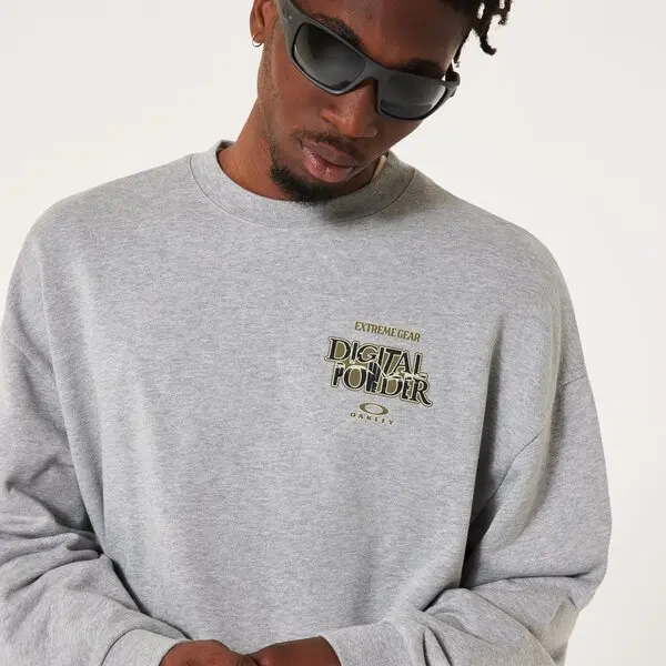 Oakley Futurescape Crewneck - New Granite Heather