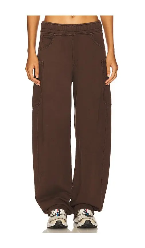 AFRM Finely Straight Sweatpant - Espresso
