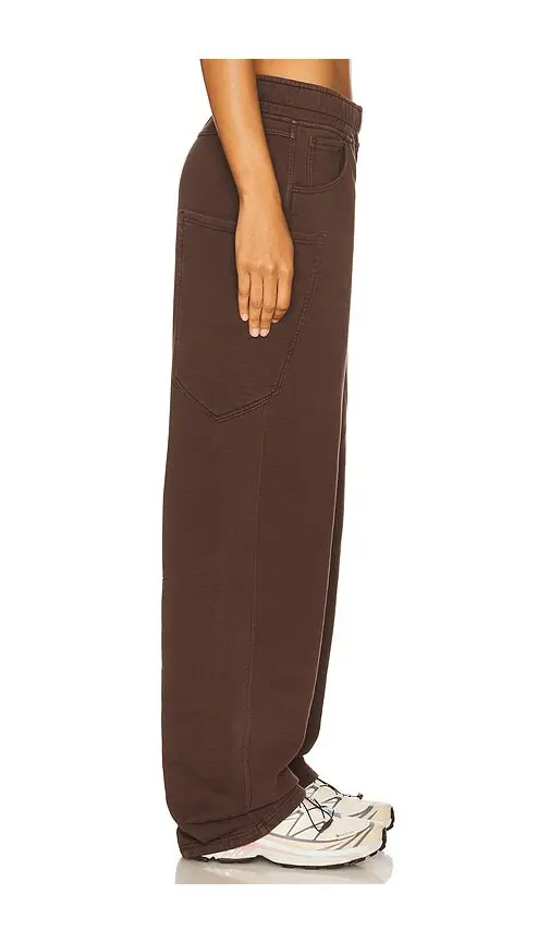 AFRM Finely Straight Sweatpant - Espresso