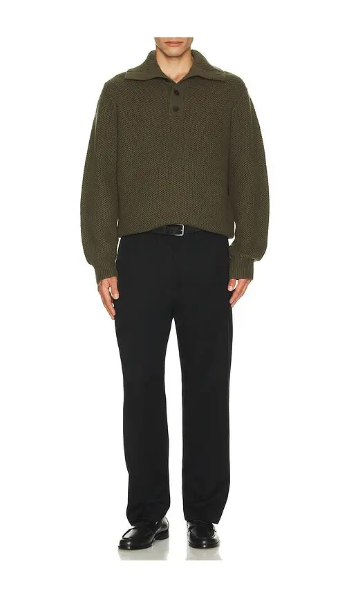 Vince Long Sleeve Mockneck Sweater