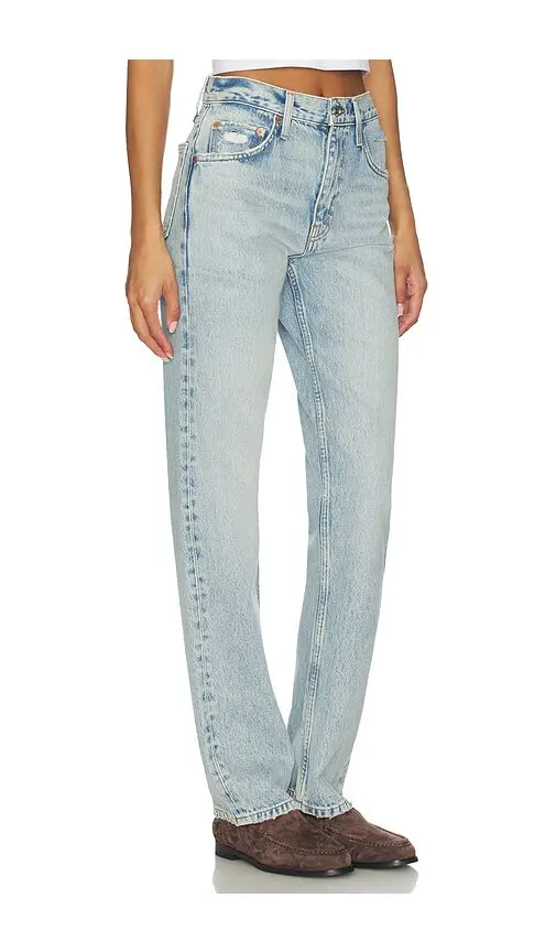RE/DONE Blondie Straight Jeans - Ripped Tide
