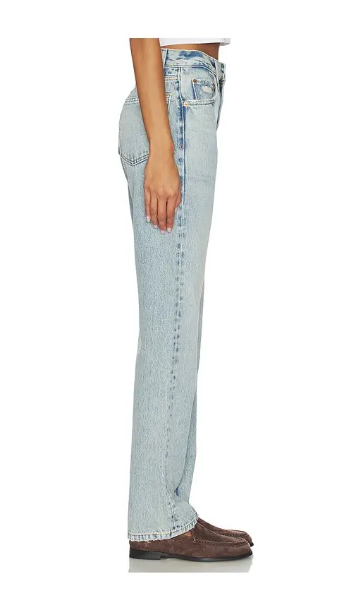 RE/DONE Blondie Straight Jeans - Ripped Tide