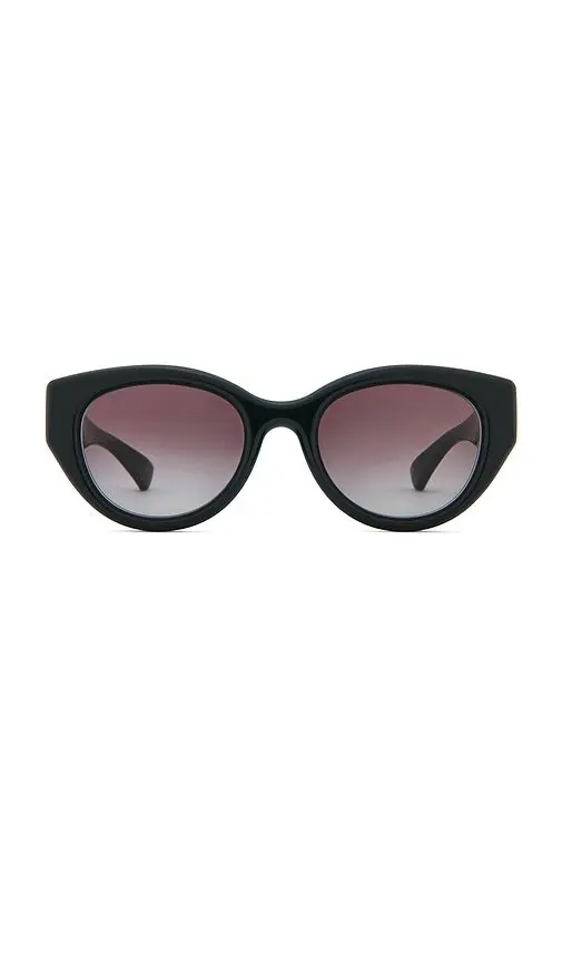 Gucci Round Frame Sunglasses - Black & Grey