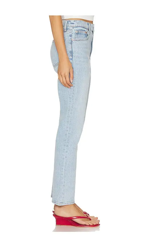 PISTOLA Bri Ankle High Rise Slim Straight Jeans - Day Off