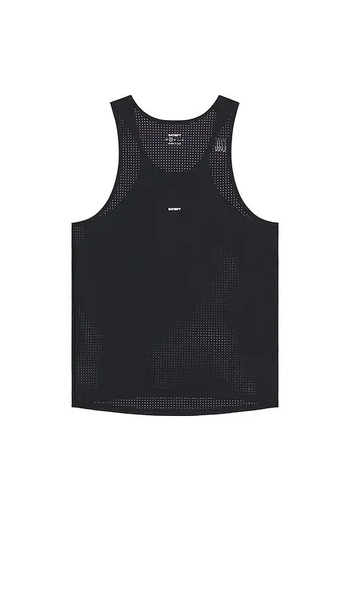 Satisfy Space-o Singlet - Black