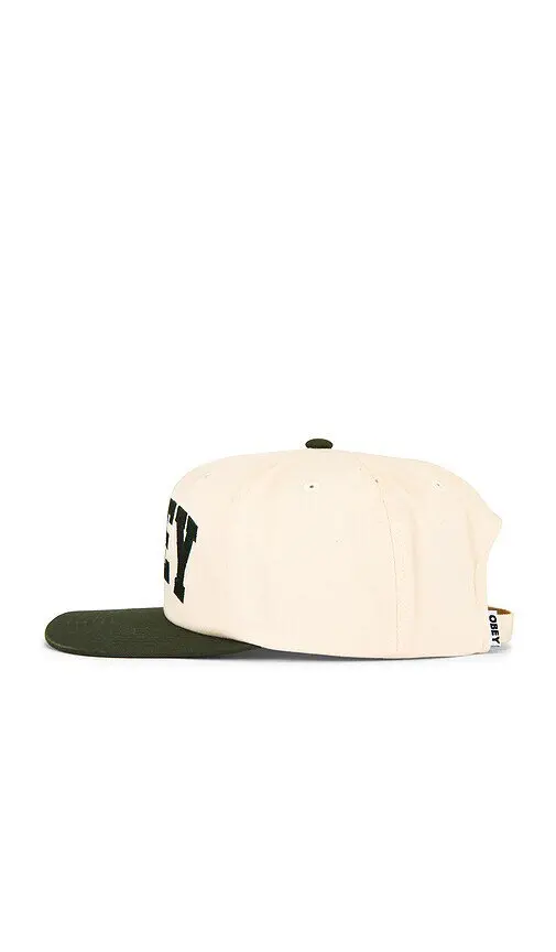 Obey Collegiate 6 Panel Strapback