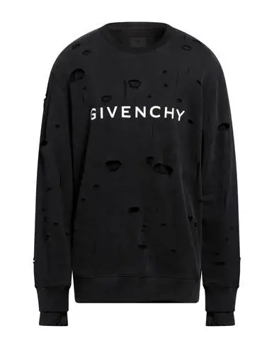 Givenchy Cotton Fleece Sweatshirt - Charcoal