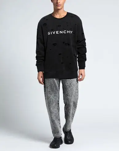 Givenchy Cotton Fleece Sweatshirt - Charcoal