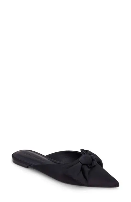 Yosi Samra Clara Pointed Toe Mule - Black