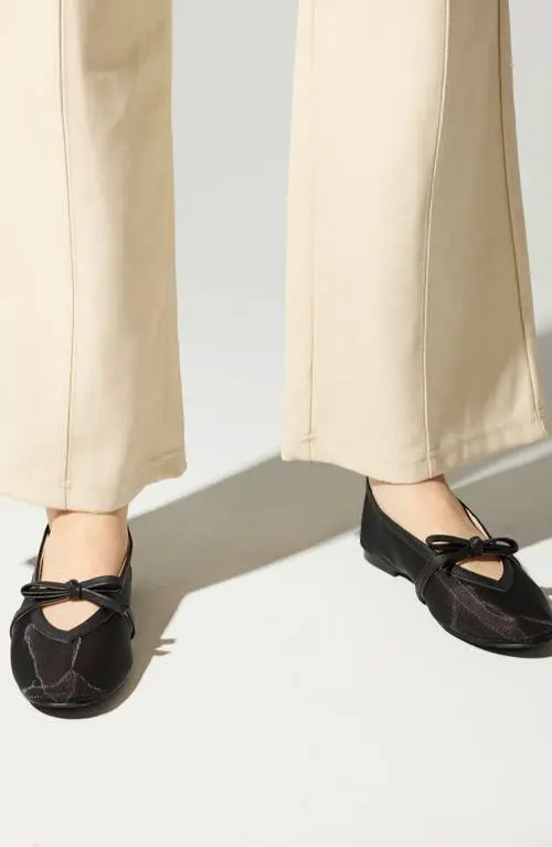 Yosi Samra Savannah Mary Jane Ballet Flat