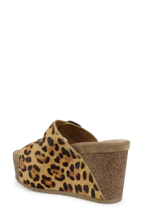 ZIGI Calf Hair Platform Wedge Sandal