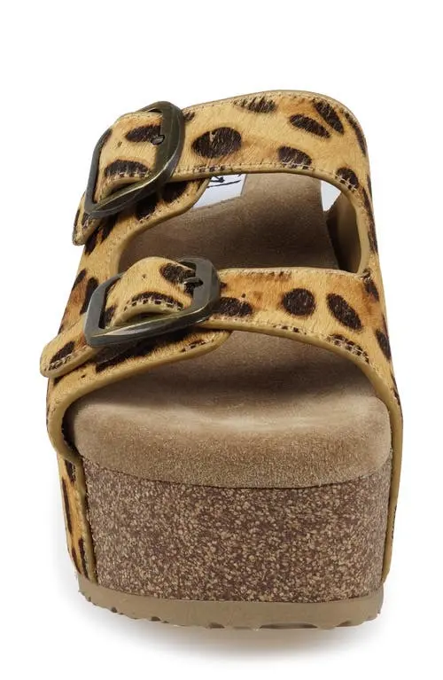 ZIGI Calf Hair Platform Wedge Sandal