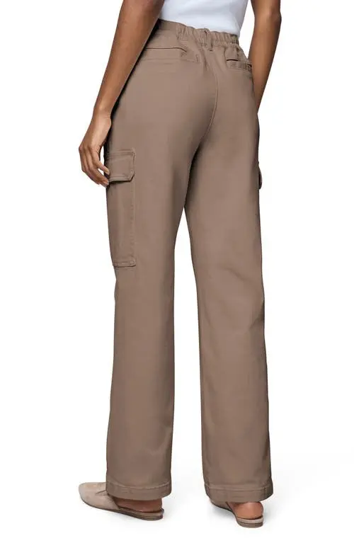 Splendid Ottilie Cotton-blend Cargo Pants - Cedar Brown