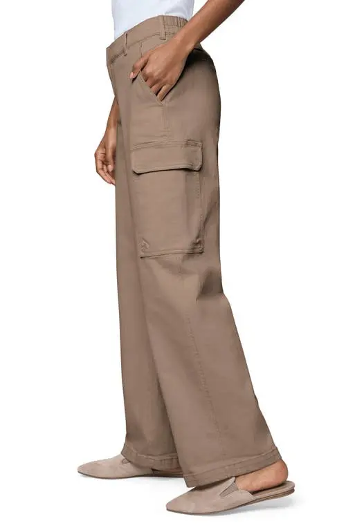 Splendid Ottilie Cotton-blend Cargo Pants - Cedar Brown