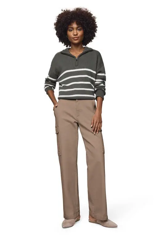 Splendid Ottilie Cotton-blend Cargo Pants - Cedar Brown