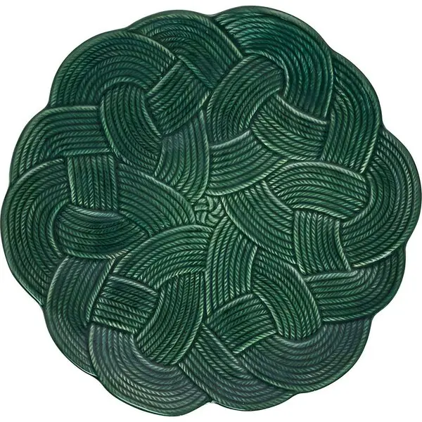 JULISKA Le Panier Mystic Knot Charger Plate - Basil