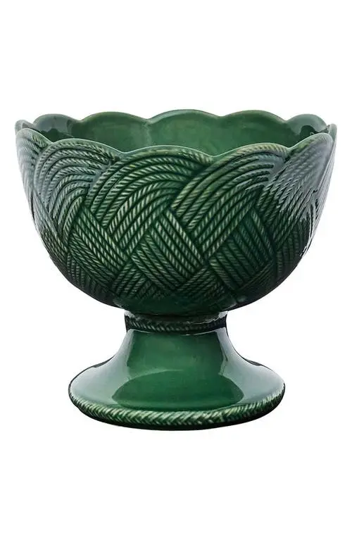 JULISKA Le Panier Mystic Knot Footed Bowl - Basil