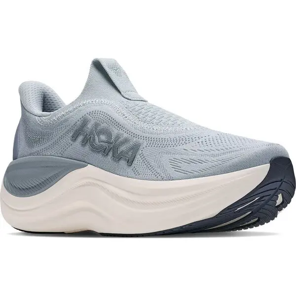 HOKA® Skyward Laceless Recovery Sneakers - Mineral Blue/washed Blue