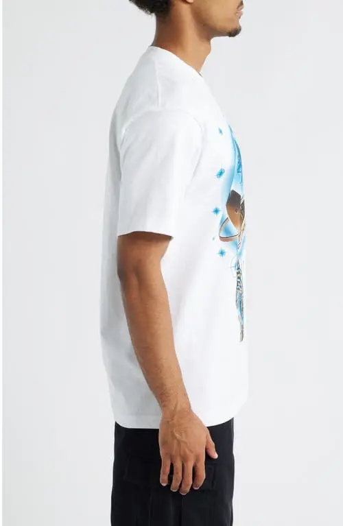 MARKET Smiley® Chrome Logo Cotton Graphic T-shirt