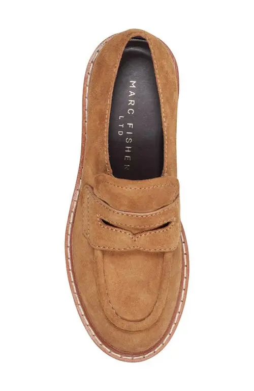 Marc Fisher Norton Lug Sole Penny Loafer