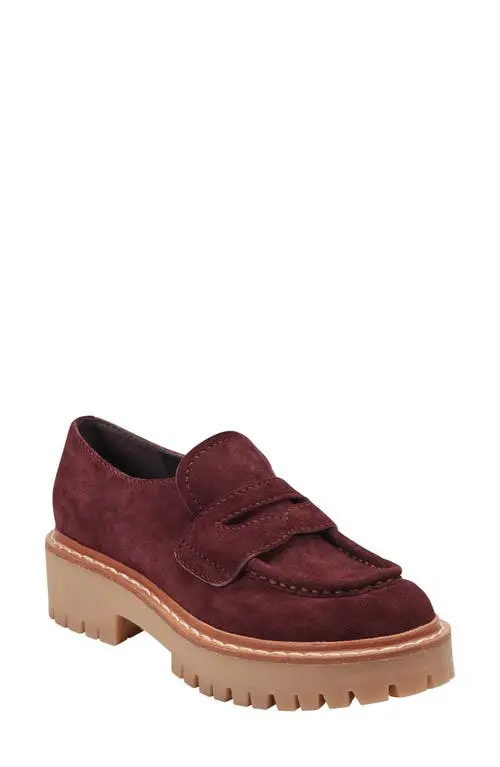 Marc Fisher Norton Lug Sole Penny Loafer