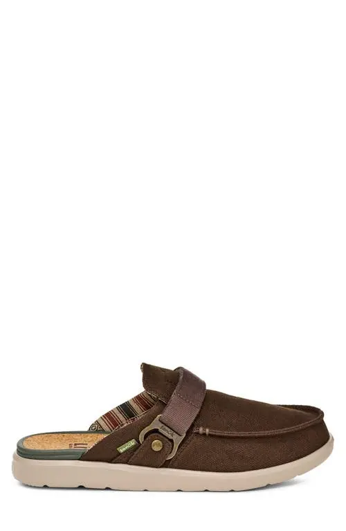 Sanuk Happy Hour Lite Mule - Brown