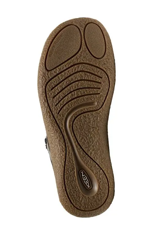 Keen Faux Shearling Slipper - Magnet/birch