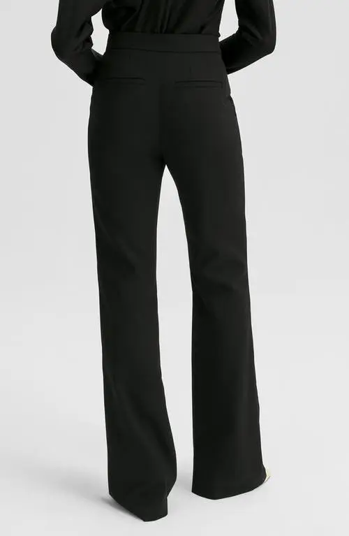 A.L.C. Sophie Ii Flare Wool-blend Pants - Black