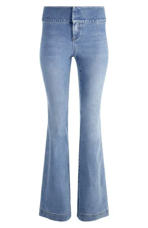 Alice + Olivia Mid-rise Bootcut Jeans