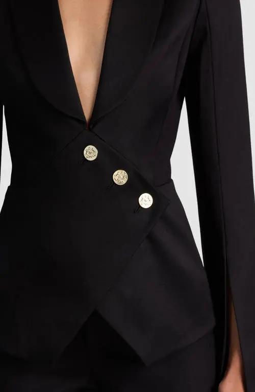 Alice + Olivia Sculpted Blazer With Split Sleeves