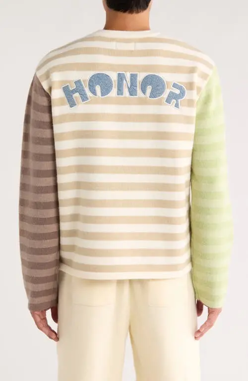 HONOR THE GIFT Striped Knit Sweater