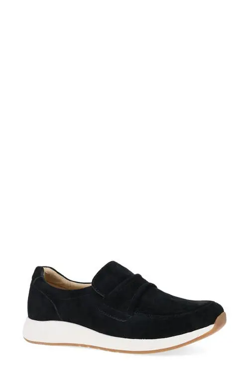 Dansko Clementine Slip-on Sneaker - Black Nubuck