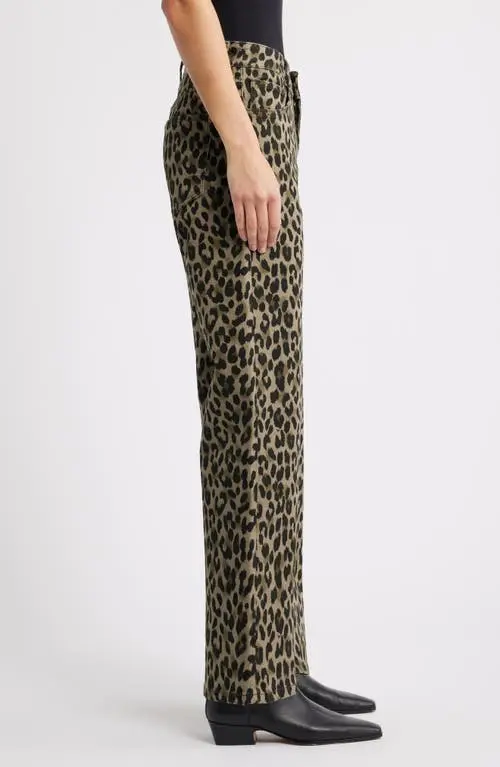 MAVI Sabrina Printed Wide Leg Jeans