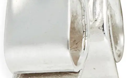 SHANA CAVE Small Bow Hoop Earrings