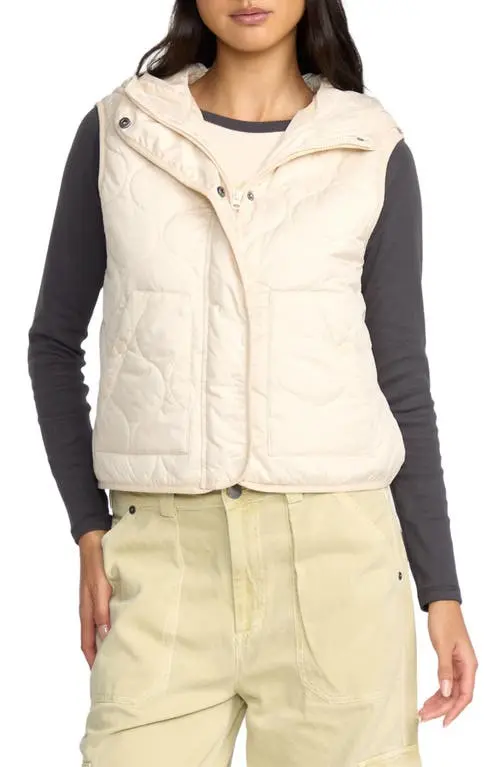 BILLABONG Quilted Hooded Vest