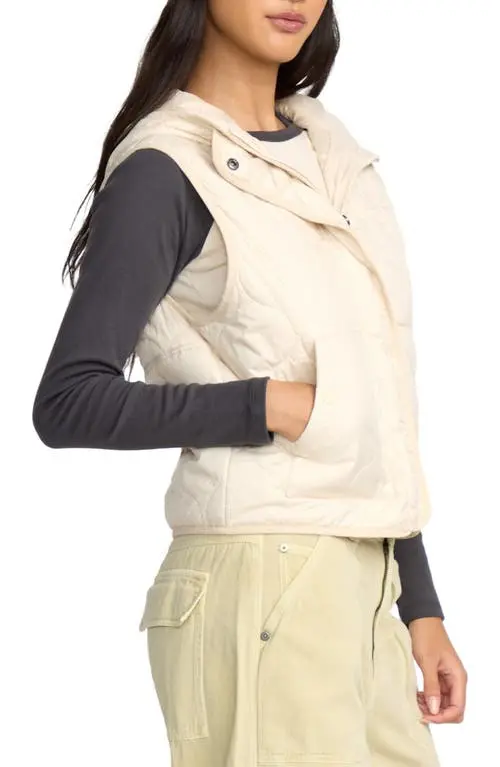 BILLABONG Quilted Hooded Vest