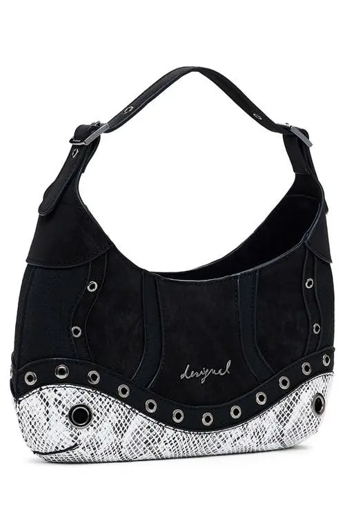 Desigual Two-tone Shoulder Bag